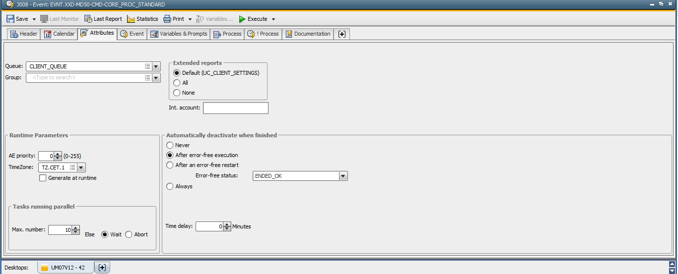 How to schedule recurring execution | Automic Workload Automation