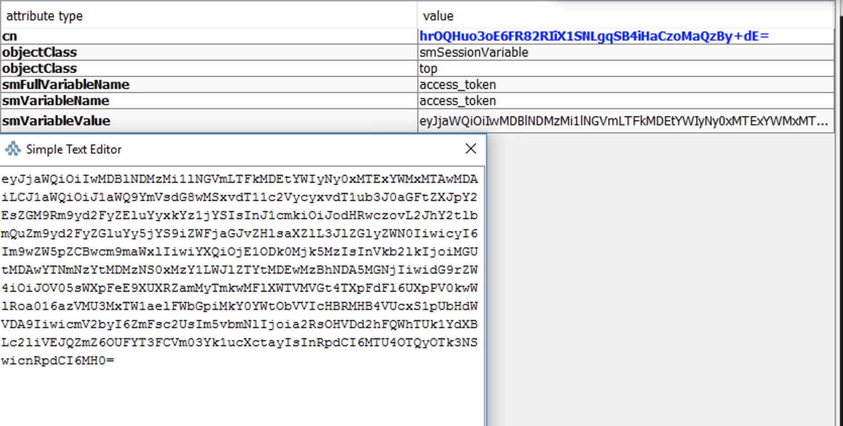 Session Store in OIDC | Symantec Access Management