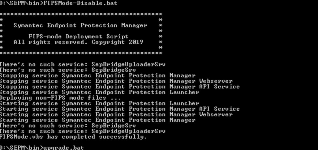 14.3 sepm upgrade fails on upgrade wizard | Endpoint Protection