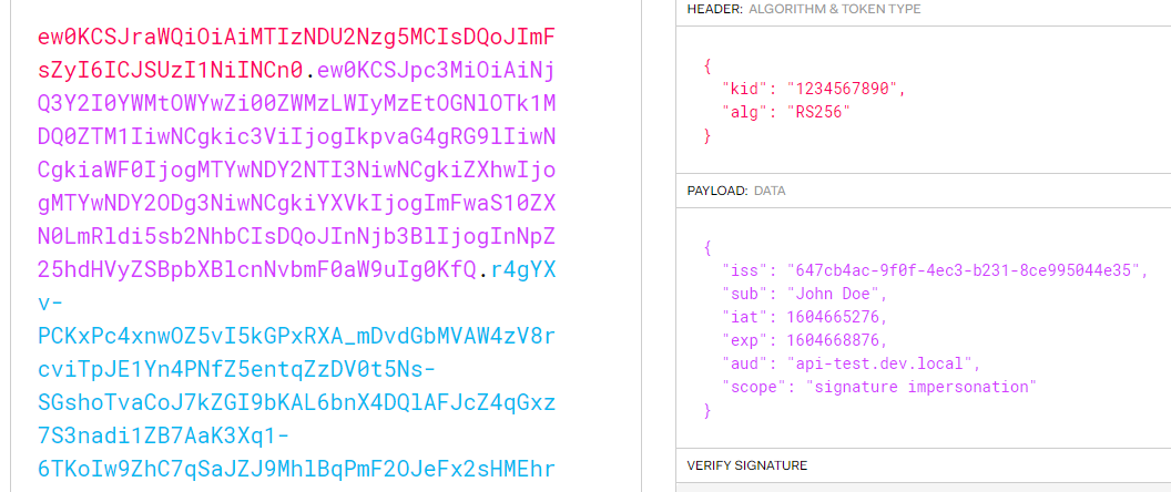 Encode JSON Web Token Assertion | Layer7 API Management