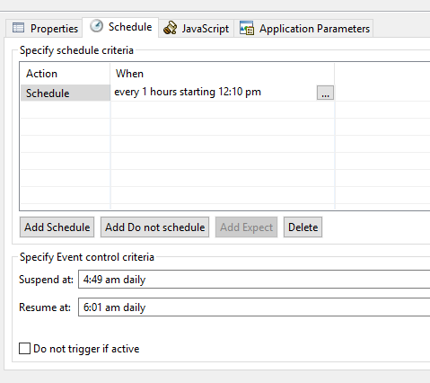 suspending scheduled jobs? agent down? | ESP dSeries Workload Automation