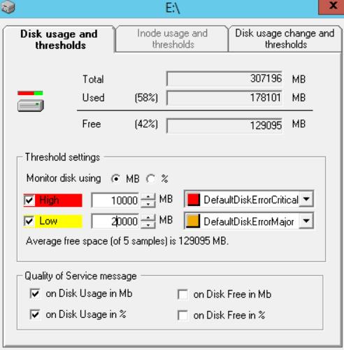 CDM DISK Threshold keeps reverting back to PCT | DX Unified Infrastructure Management