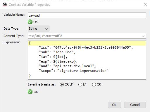 Encode JSON Web Token Assertion | Layer7 API Management