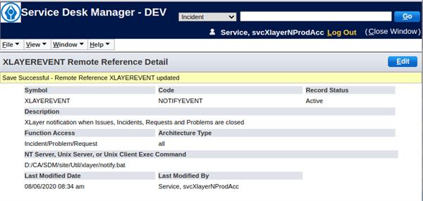 Creating a Remote Reference. | CA Service Management