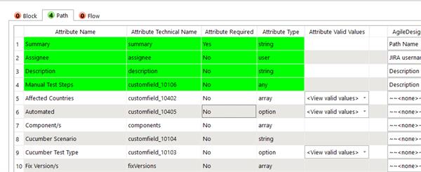 Getting Error: Unrecognized field name while exporting the stored paths to jira | Agile ...