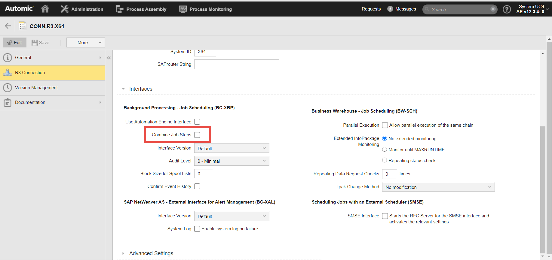 AWA 12.2 : SAP with several steps in a job | Automic Workload Automation