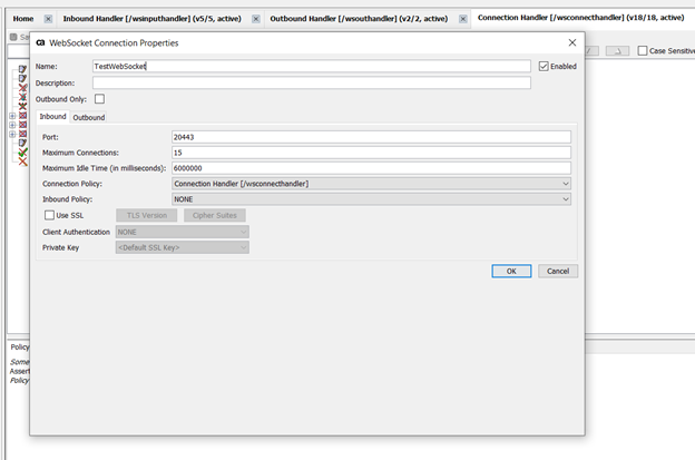 API gateway as a WebSocket Proxy | Layer7 API Management