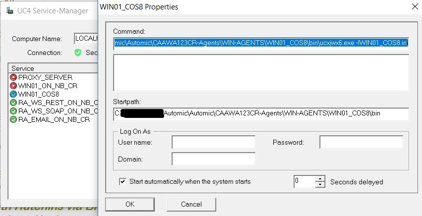 Issues running jobs on SQL Agent 12.3.2 Build1581359960567 | Automic ...