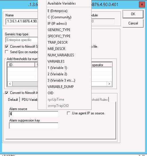 SNMPTD probe set up(getting Hostname in Alarm) | DX Unified Infrastructure Management