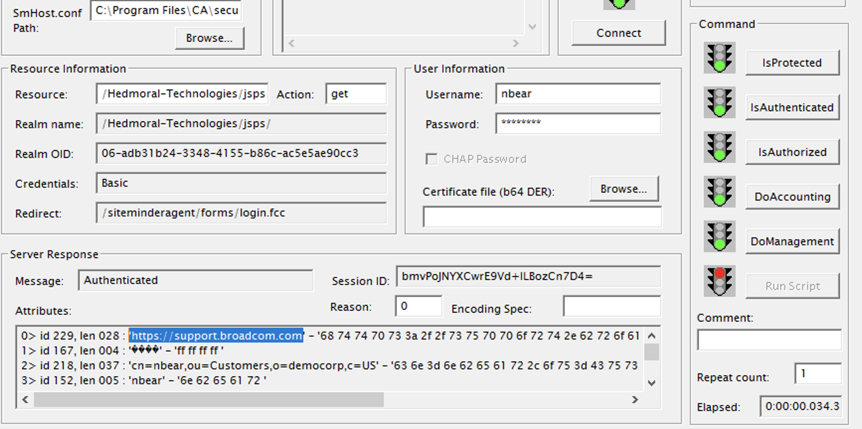 sending SMS alerts to users | Symantec Access Management