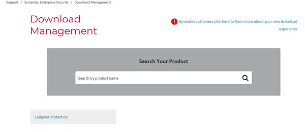 Downloading latest SEP client from the support portal | Endpoint Protection