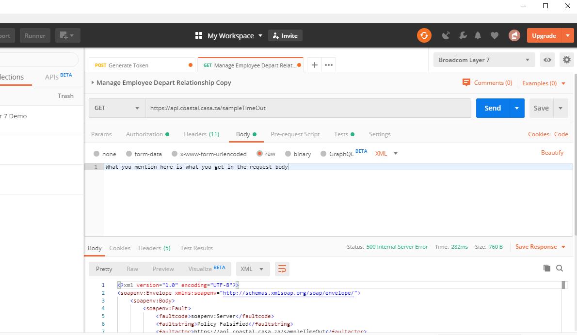 Audit Request Body Save : Unable to get request XML: Stream closed | Layer7 API Management
