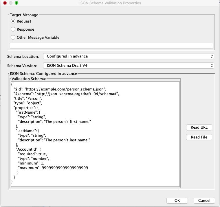 JSON Schema Validator - Behaving Incorrectly | Layer7 API Management