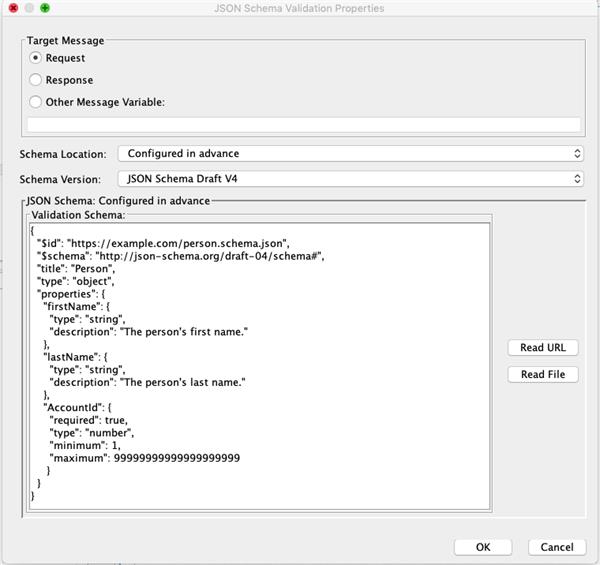 JSON Schema Validator - Behaving Incorrectly | Layer7 API Management