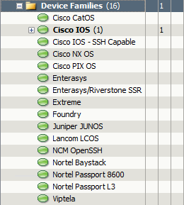 CISCO RT and CISCO BG device discovered as GnSNMPDev(Model Type Name) | DX NetOps