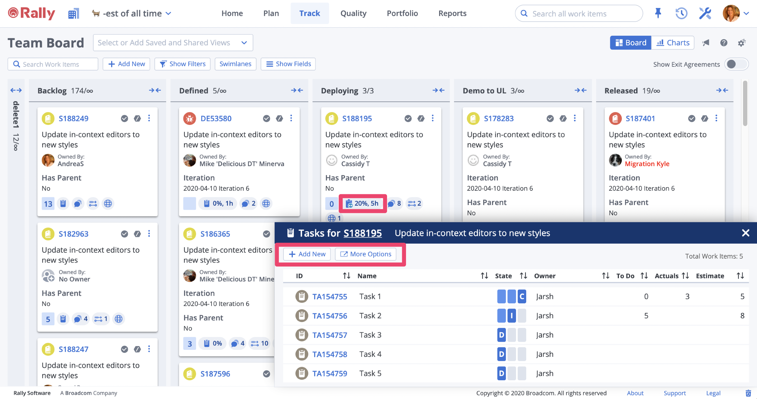 Upcoming: New & Improved In-Context Collection Editors | Rally Software