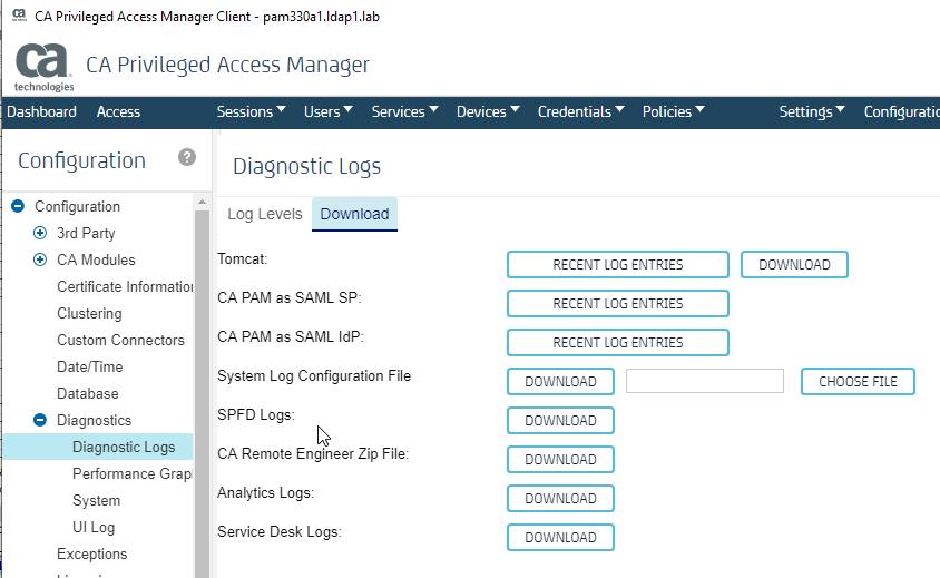 PAM 3.3. Connection time for SSH sessions was increased to 80 seconds ...