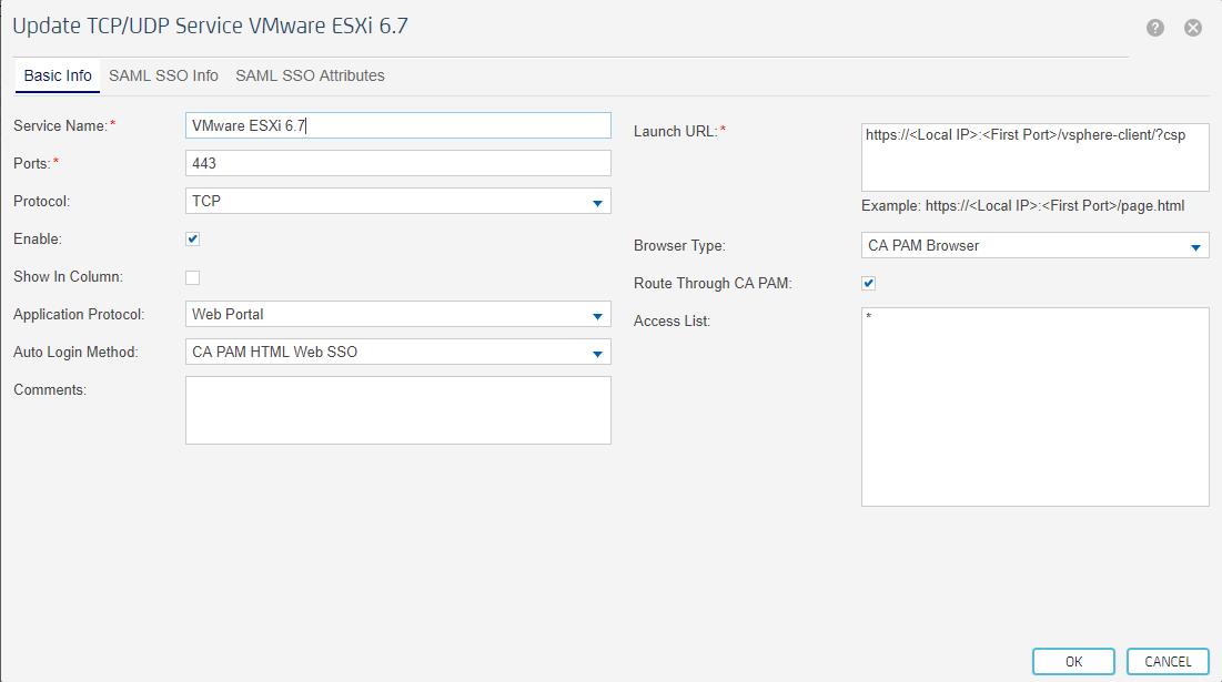 CA PAM vSphere Web Client 6.0 | Symantec Privileged Access Management