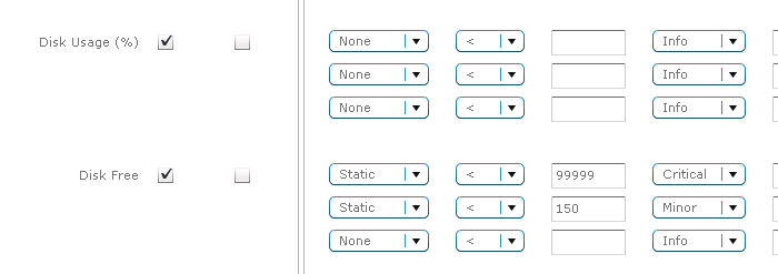 MCS Disk Configuration | DX Infrastructure Manager