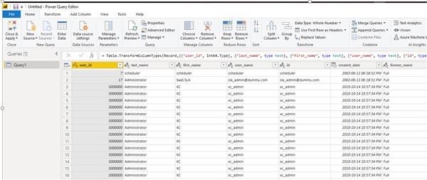 Power BI / Query API ? | Clarity
