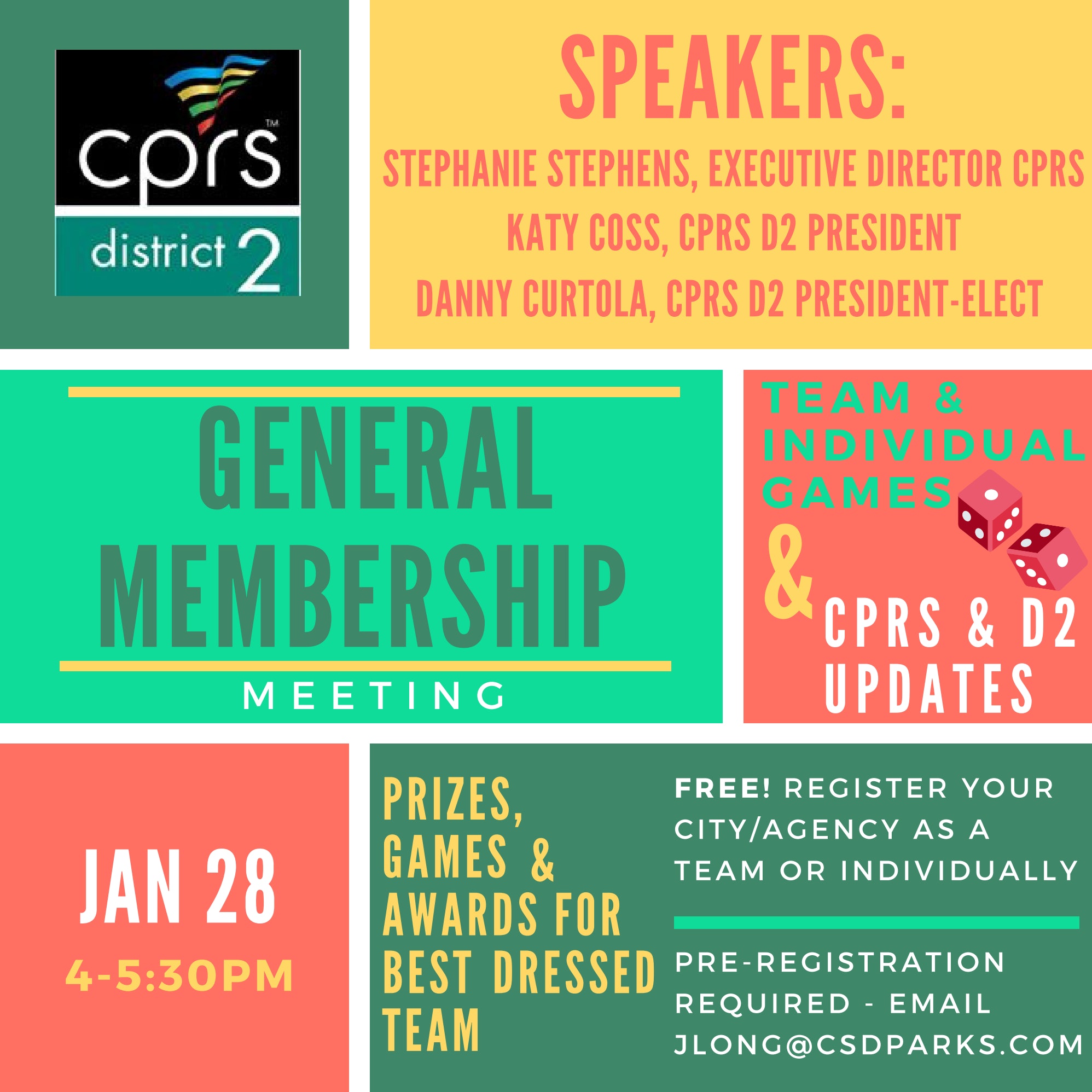 Upcoming Events - California Park & Recreation Society Inc