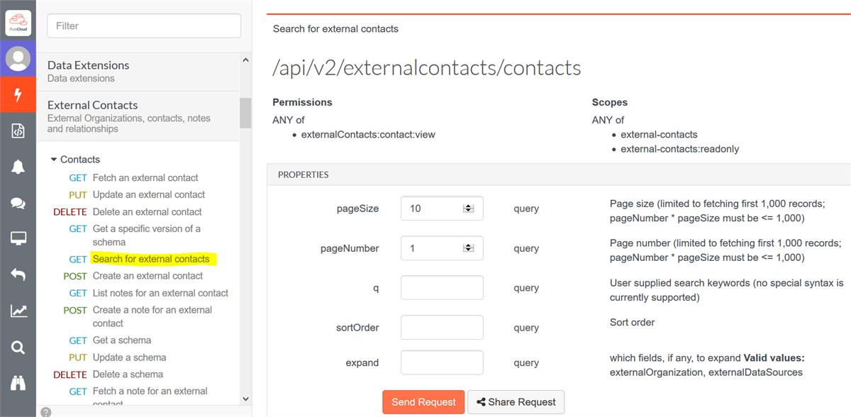 Total amount of External contacts | Genesys Cloud - Main