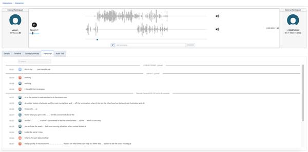 Introducing Voice transcription | Workforce Engagement Management