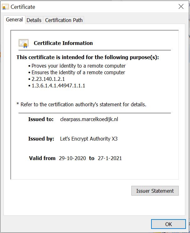 Windows 10 certificate issue | Controllerless Networks