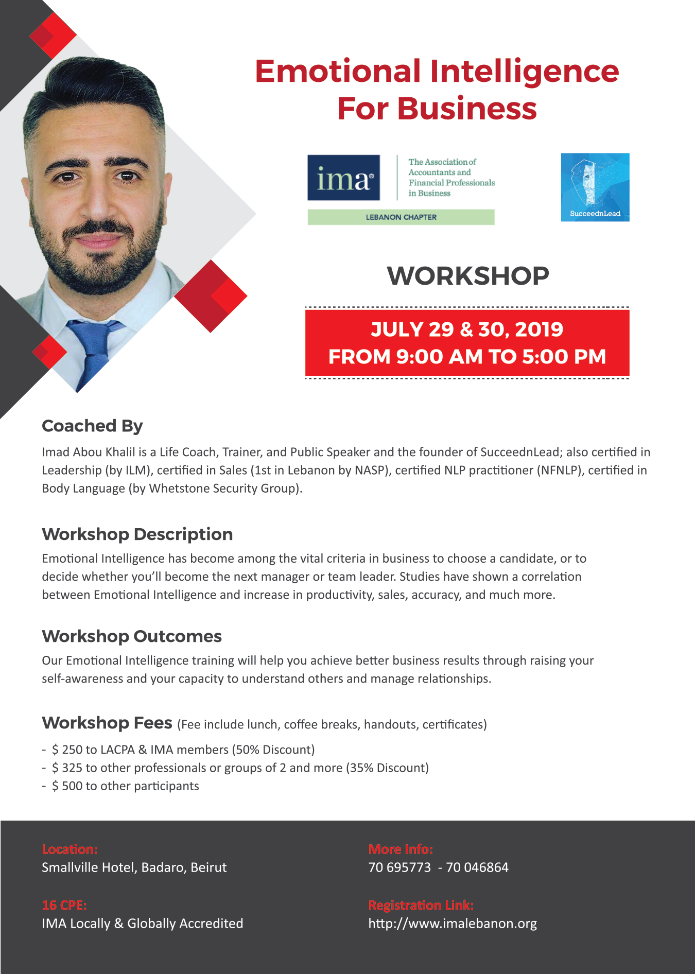 Upcoming Events - Institute of Management Accountants