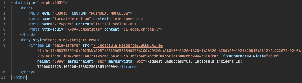 Creating Custom Error Responses for APIs