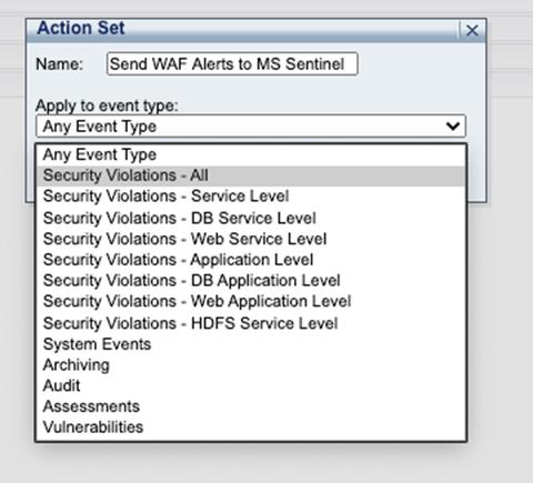 Steps for Enabling Imperva WAF Gateway Alert Logging to Azure Sentinel