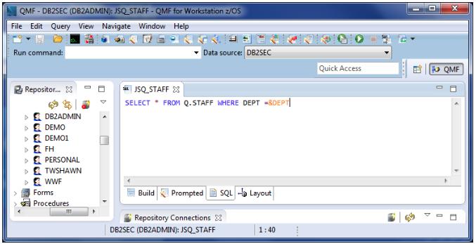 IBM Query Management Facility (QMF) - Hybrid Data Management