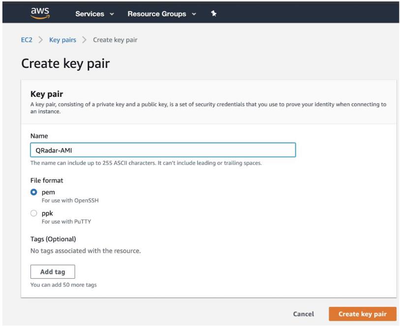 Step by Step QRadar deployment at AWS