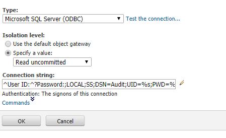 Connecting to Microsoft SQL server | Cognos Analytics