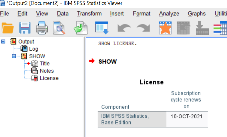 Logistic regression in SPSS version 26 | SPSS Statistics