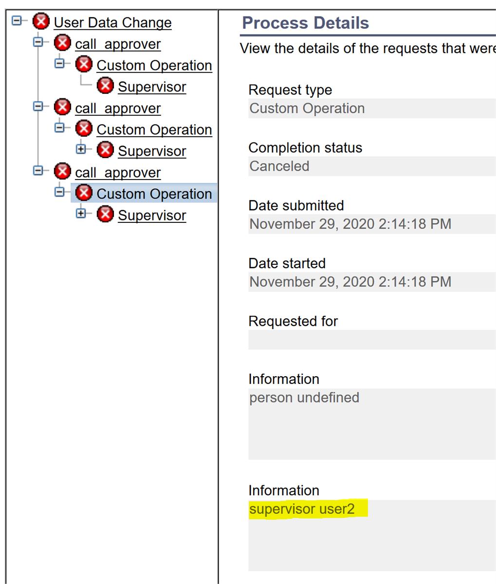 Approval node in ISIM workflow | IBM Verify