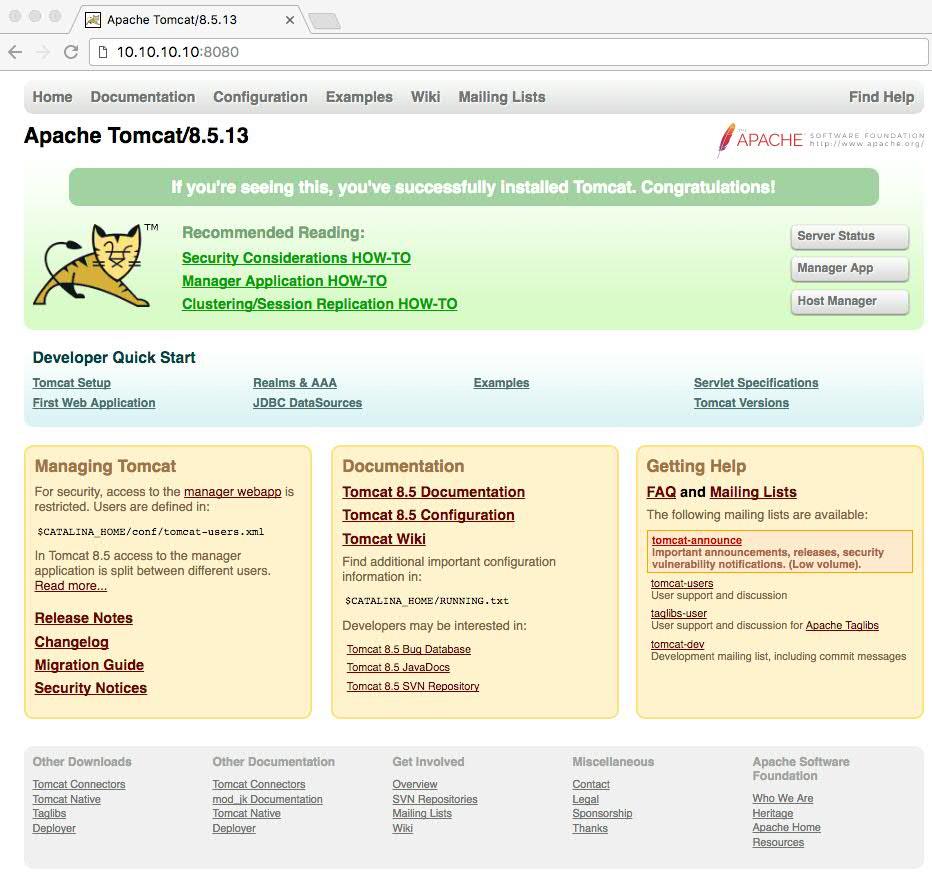 How to Install and Setup Apache Tomcat 8 on AIX 7.2