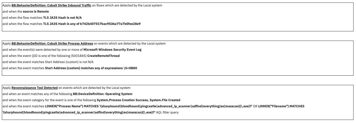 FireEye Red Team Tools detection in QRadar