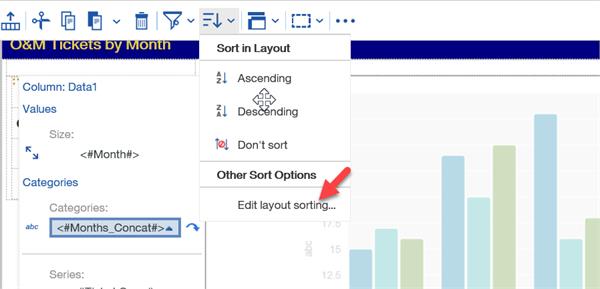 Custom Sorting | Cognos Analytics