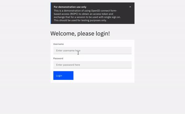 Using basic form based authentication to obtain a session in IBM Cloud ...