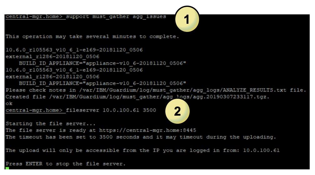 Prevent your Guardium database from filling up