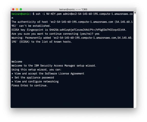 Deploying the IBM Security Access Manager Virtual Appliance on Amazon EC2