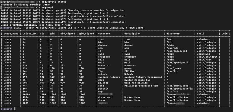 osquery's integration with QRadar