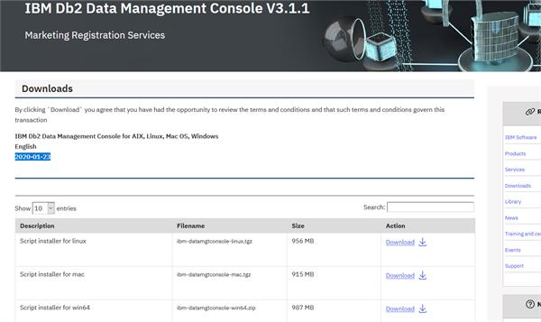 Data Console Management(DCM) latest version? | Db2