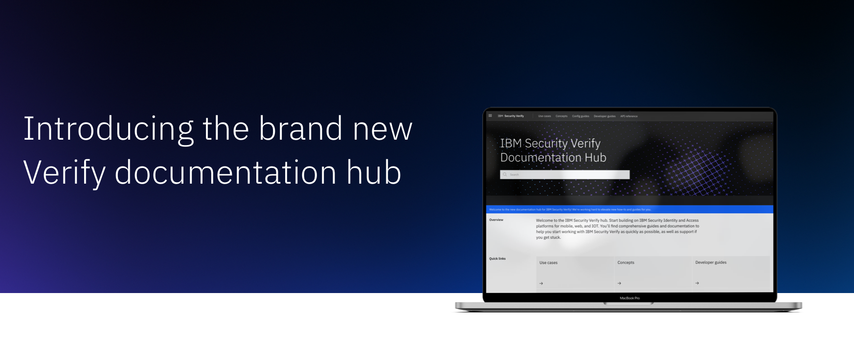 Announcing the new Documentation Hub for IBM Security Verify | IBM Verify