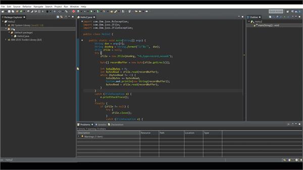 Develop a Java Application for z/OS with IDz 15.0 in Minutes