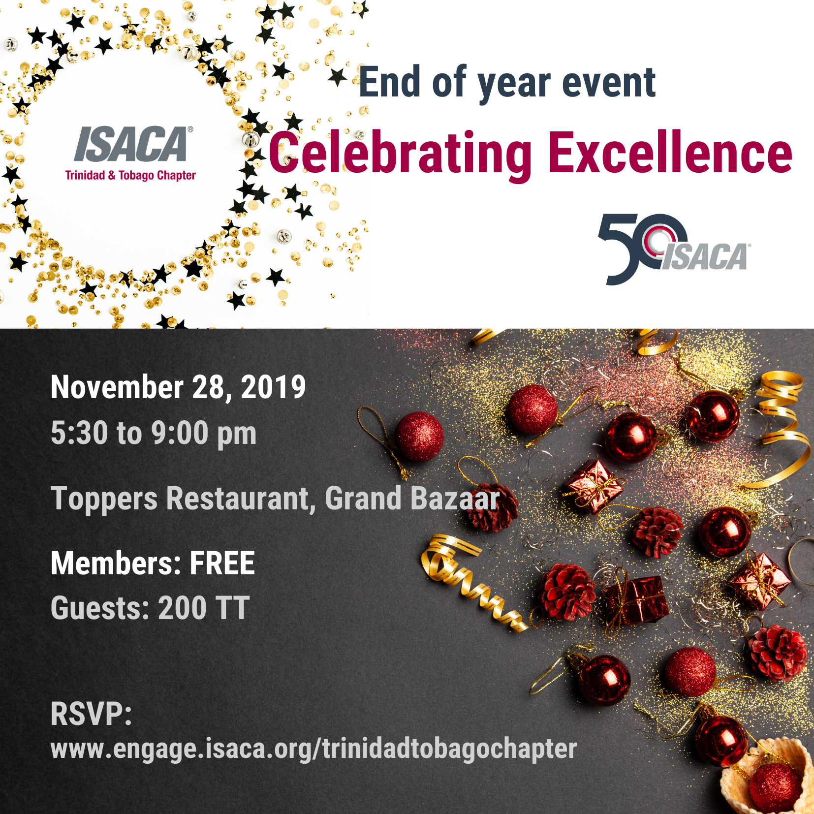 End of Year Event - Celebrating Excellence - Trinidad & Tobago Chapter