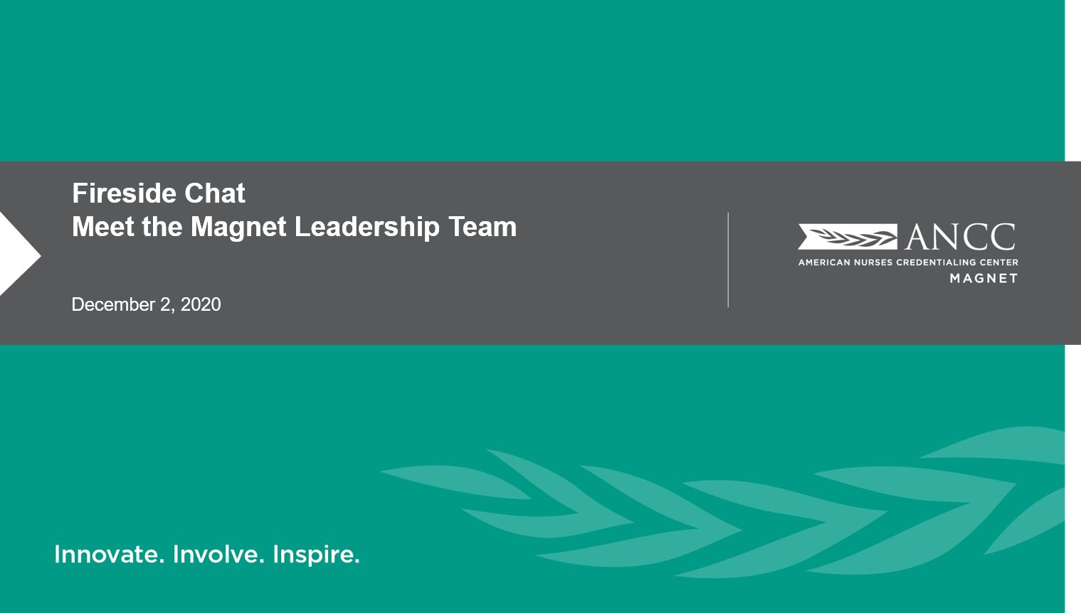 Nursing Excellence Webinar Series - Magnet Learning Communities