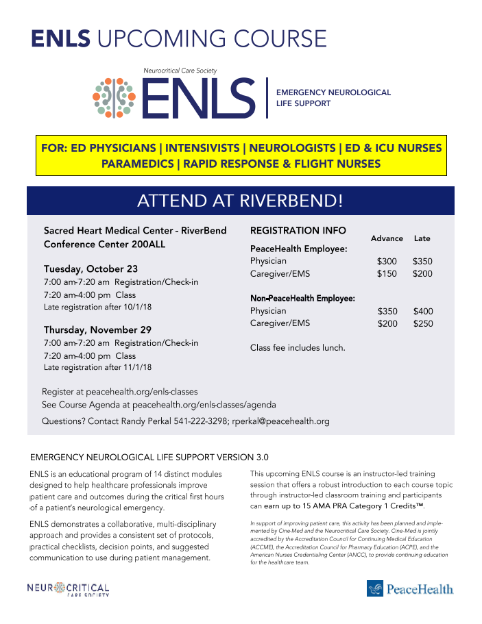 Upcoming Events - Neurocritical Care Society