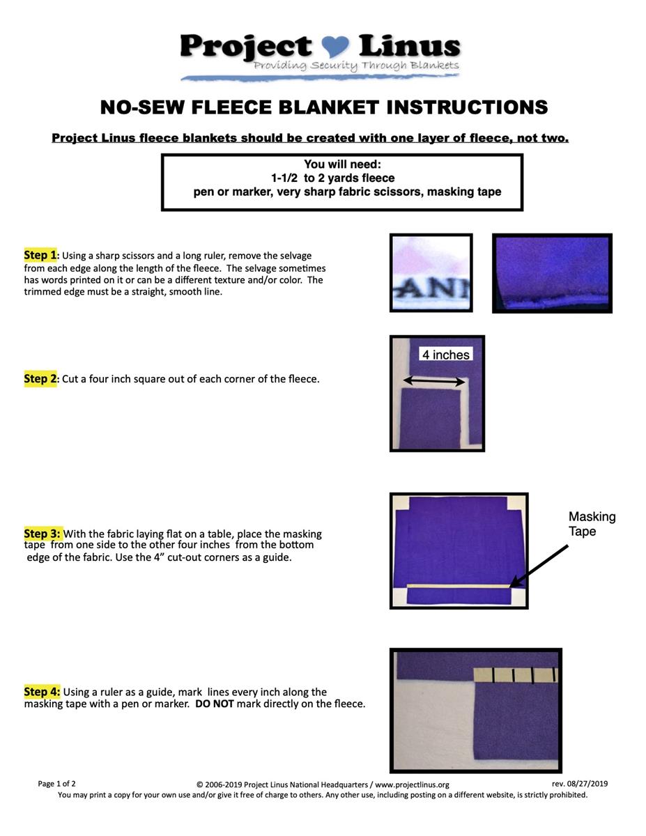 Linus Blankets - Omicron Delta Chapter